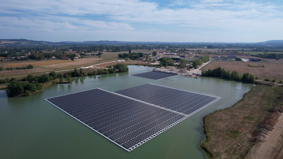 14.5 MWp more of floating solar projects in France by Ciel & Terre